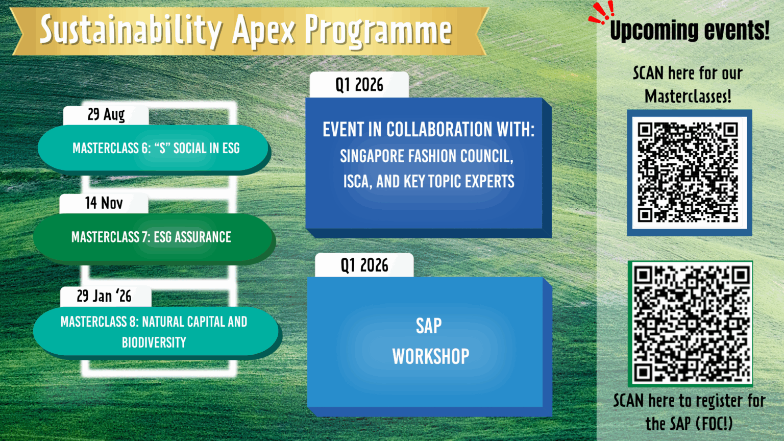 ESG Calendar – The Law Society of Singapore